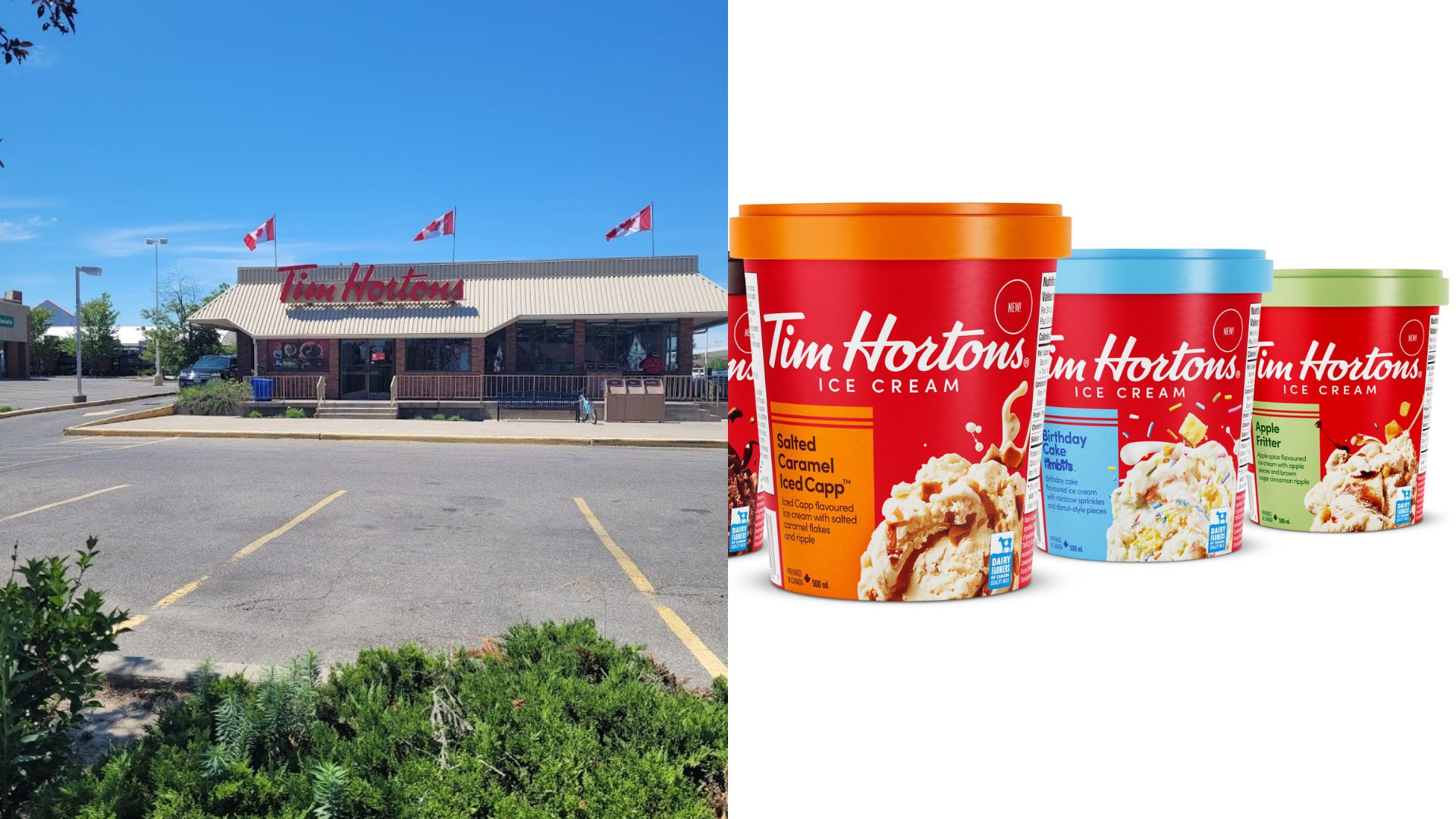 Tim Horton's Is Launching An Ice Cream Line With Iconic Flavours