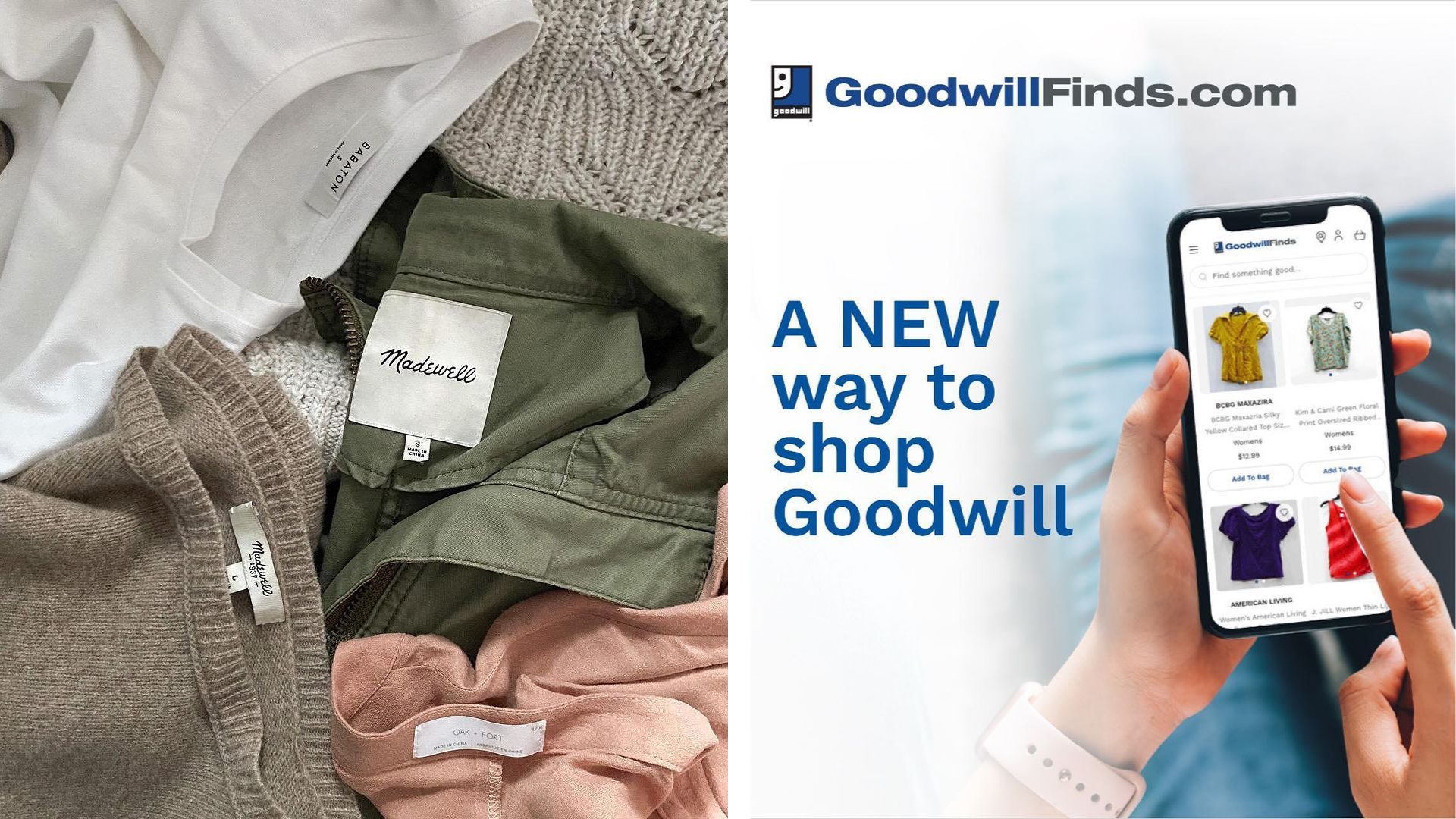 You Can Now Shop Thrifted Goodwill Items Online